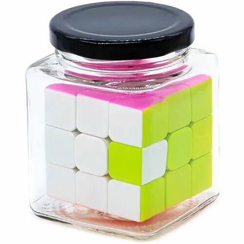 Кубик Рубика в банке (с паритетом) / Игра головоломка