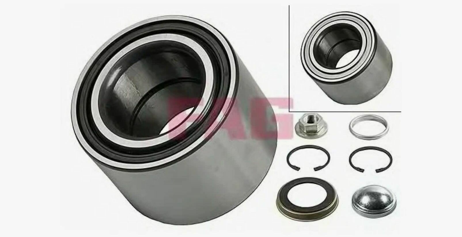 Подшипник ступицы задний (полный к-кт) FORD Focus-1/Fiesta/Fusion FAG 713 6780 30 Fag арт. 713 6780 30