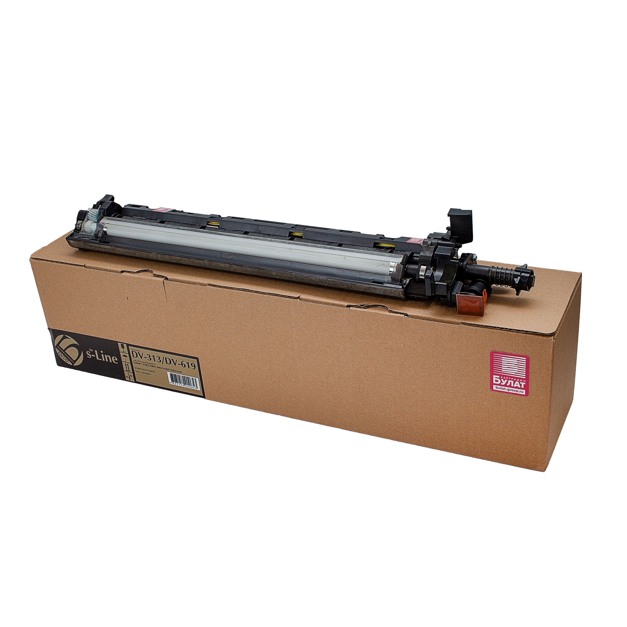 Блок проявки булат s-Line DV313M для Konica Minolta bizhub C258 (Пурпурный, 600000 стр.), ref.