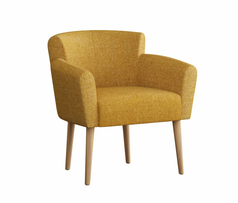 Кресло Сильва Вирджиния СК Модель 015 Рогожка Sherlock 520 Размеры: Высота 800мм Глубина 700мм Ширина 760мм