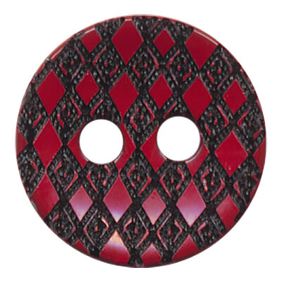 Пуговица "Gamma" AY 9952 16 " ( 10 мм) № D171 темно-красный