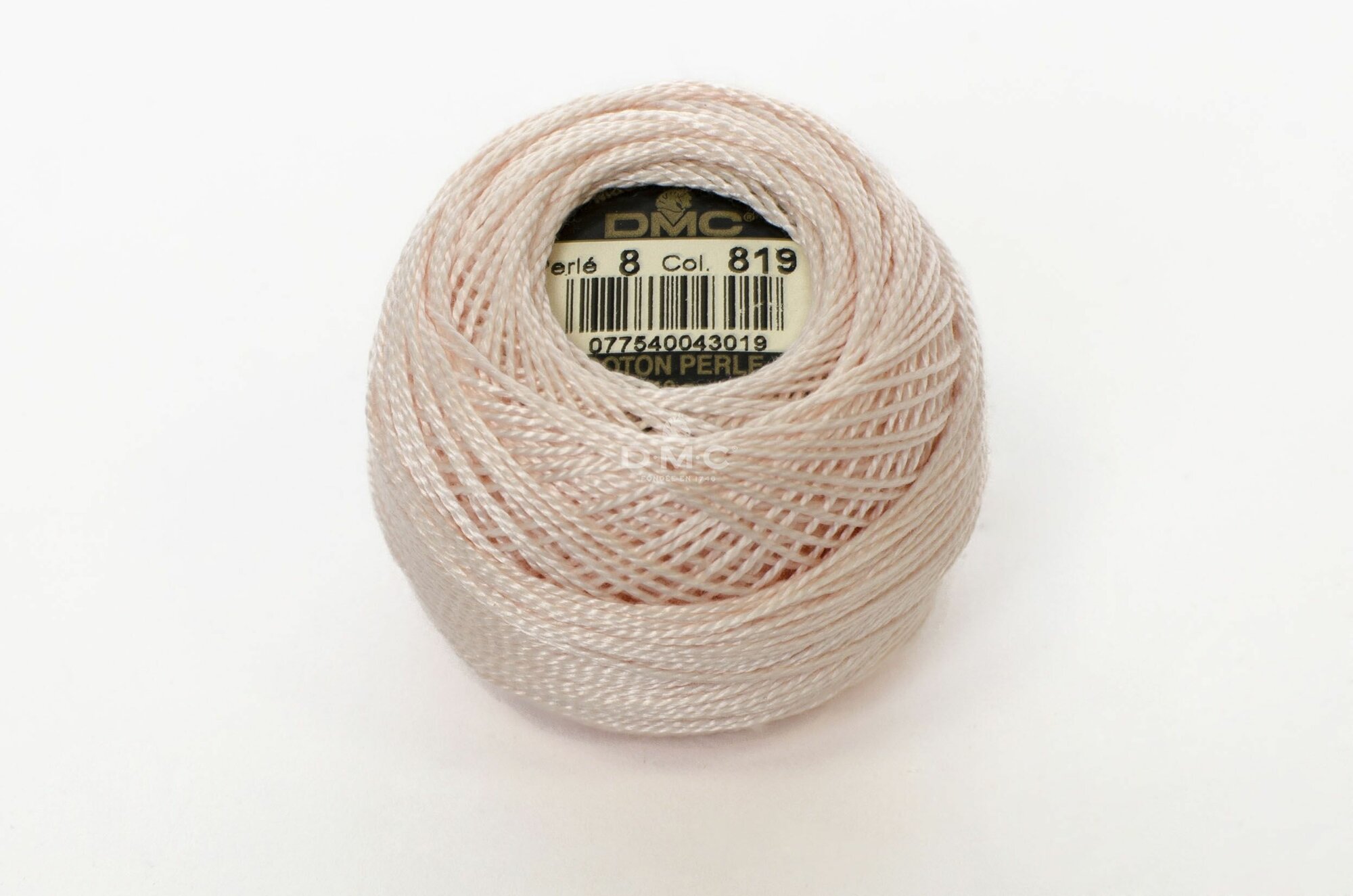 Мулине DMC Perle #8 (80 м.) арт. 116/8, цвет 0819