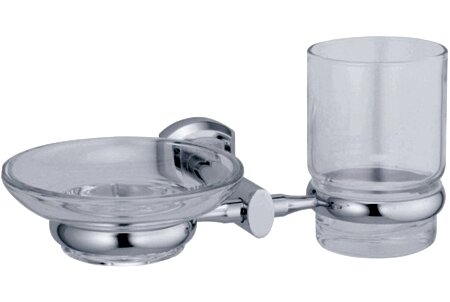 Стакан Wasserkraft Oder K-3026 с мыльницей /3026