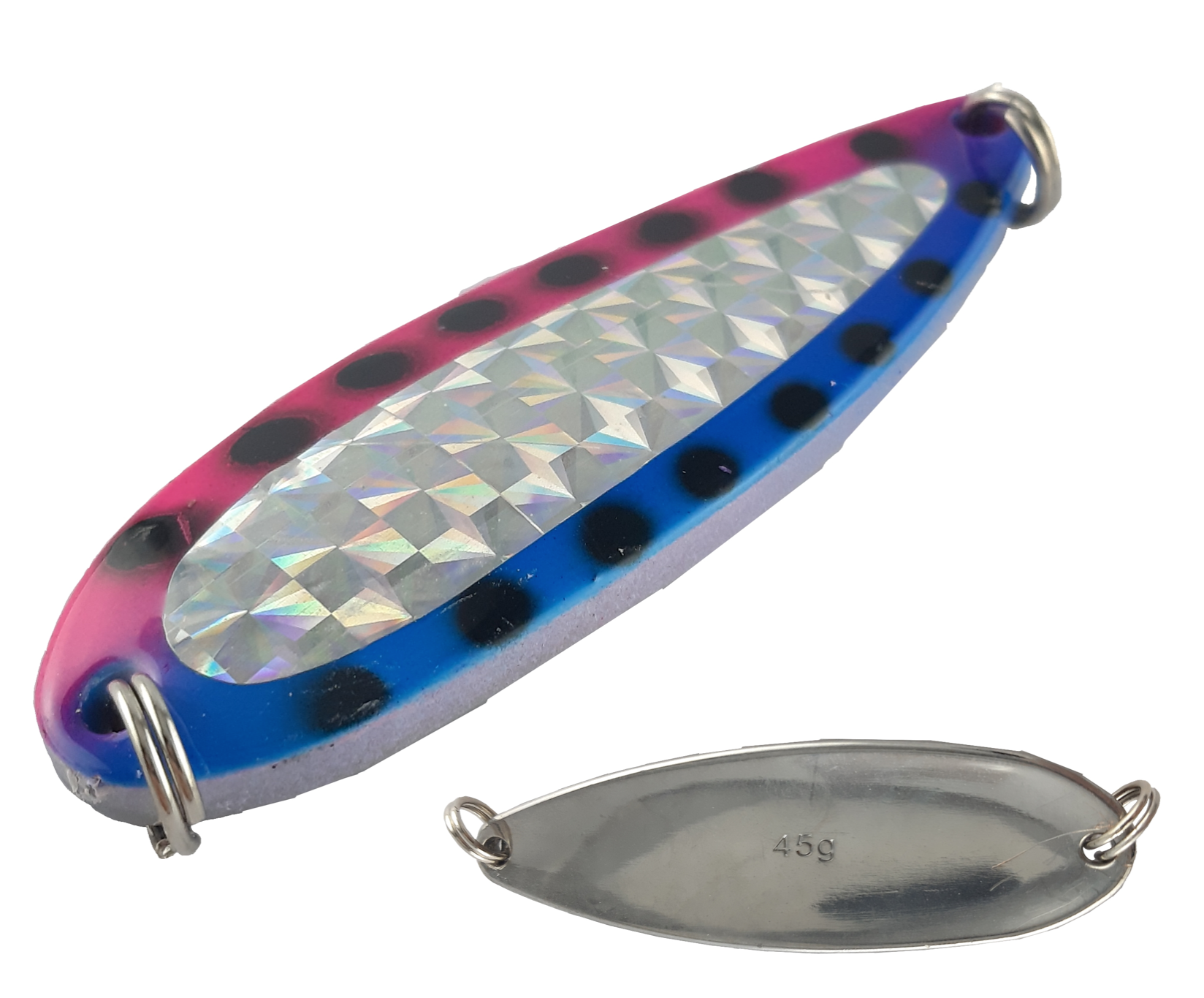 Блесна из латуни Nakazima Salmon Buster-EX 45г -691, 80mm