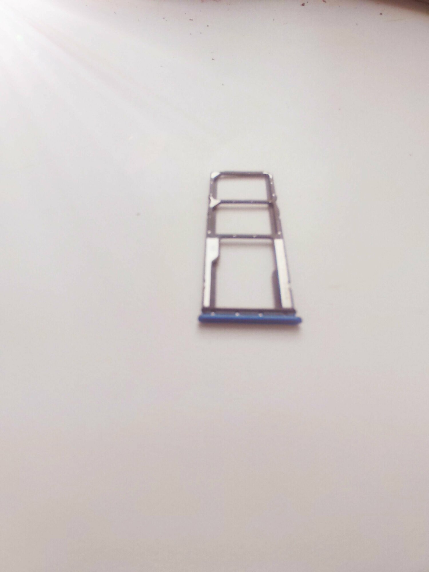 Сим лоток Xiaomi redmi 9a, redmi 9c синий