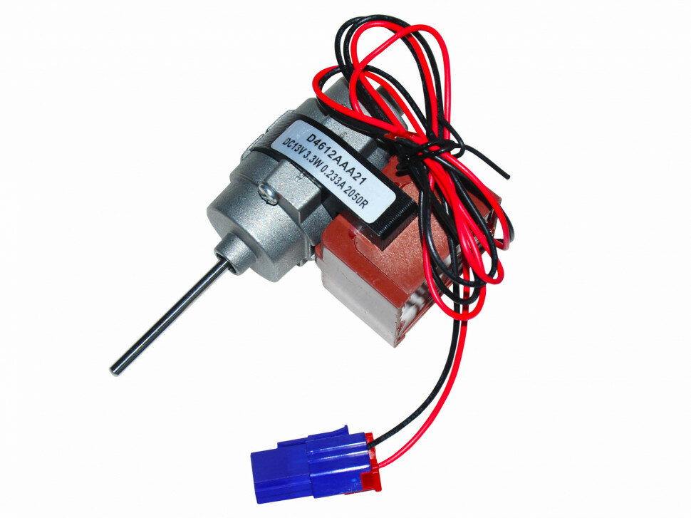 Двигатель вентилятора для холодильника BOSCH, SIEMENS, DAEWOO (13V, 3.3W, 2050R) D4612AAA21 Двигатель вентилятора для холодильника BOSCH, SIEMENS, DAEWOO (13V, 3.3W, 2050R)