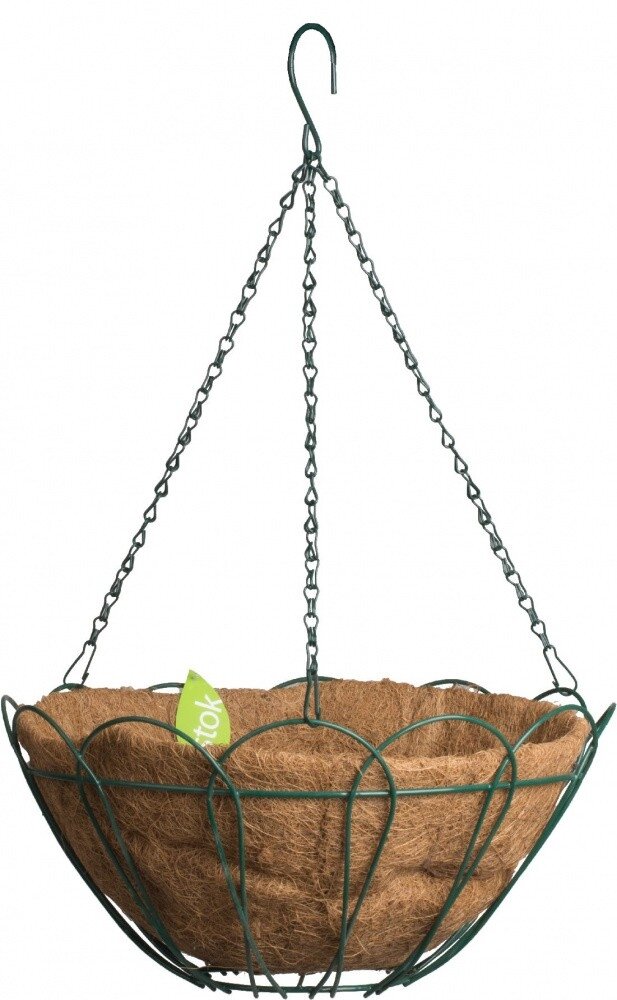 Коковита-кашпо подвес. Цветок d-30см /24 Listok