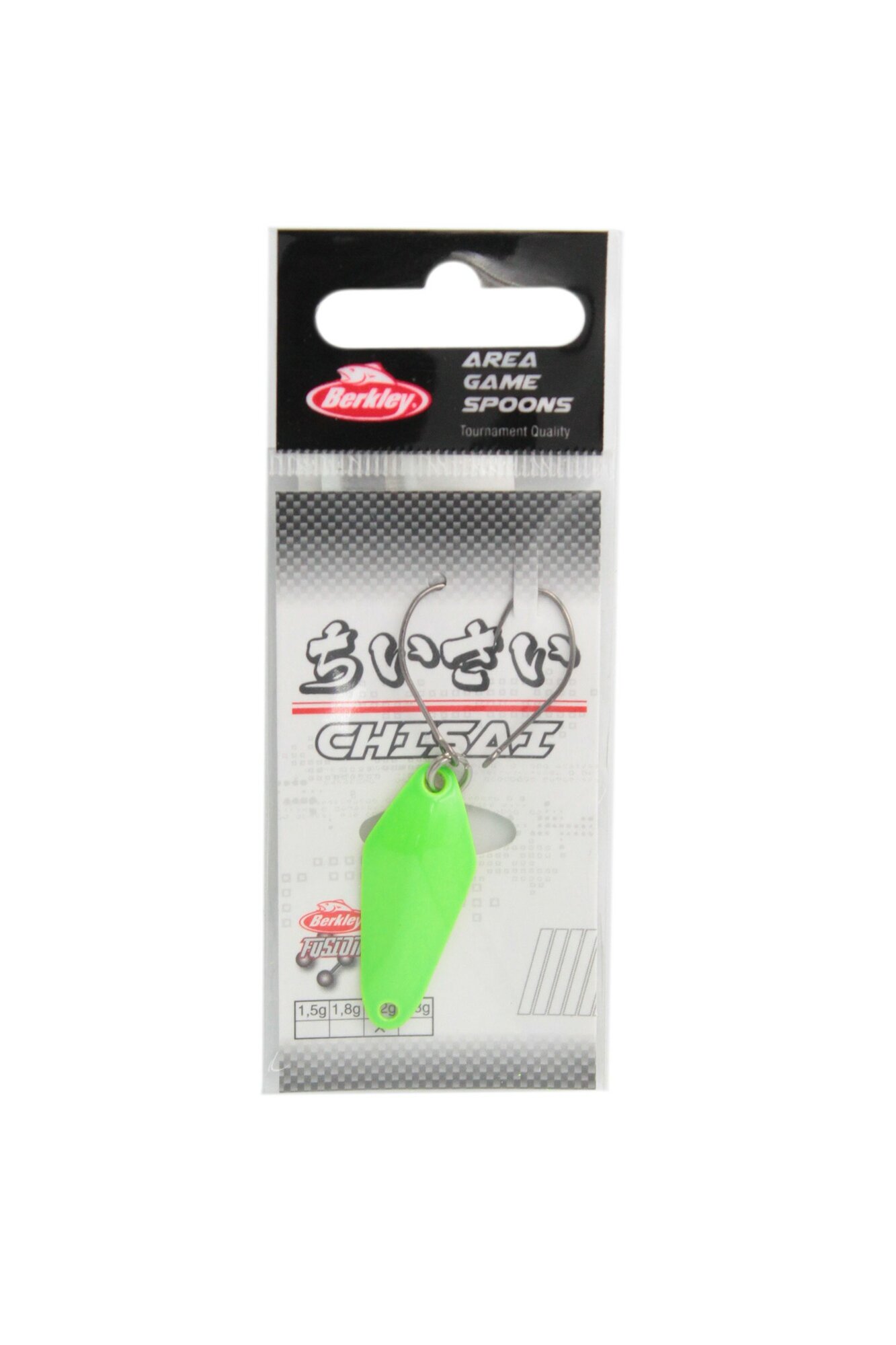 Berkley AGS Chisai 2,2 г блесна Vert Lime Green/Gold/Gold - приманка для щуки