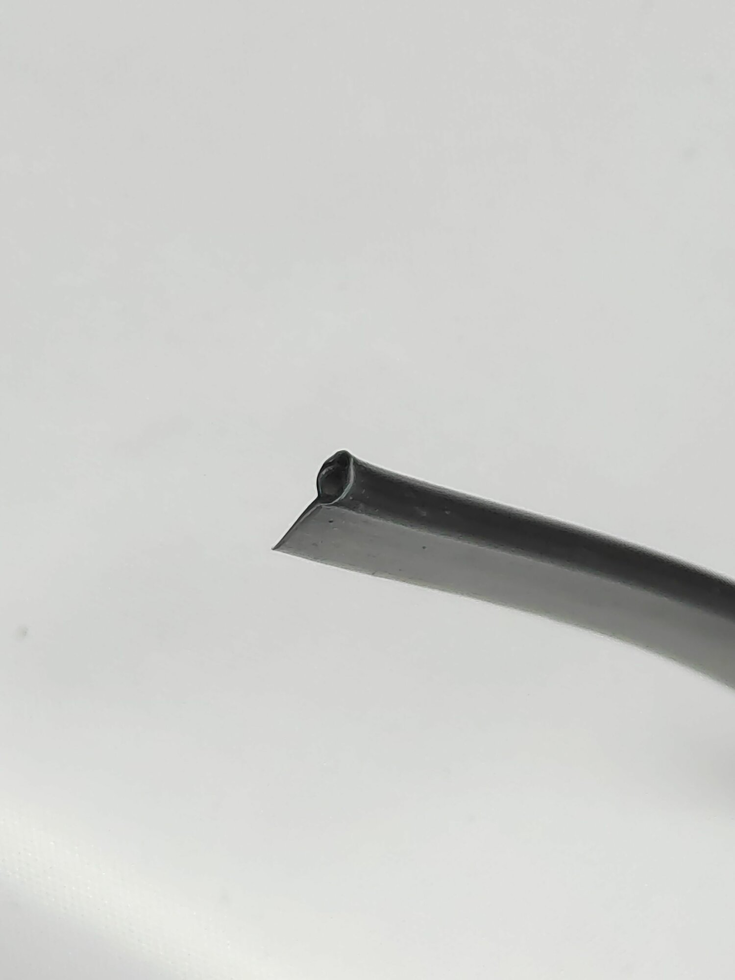 Кедер ( кант, жилка, шнек) для сумок, авточехлов и одежды, намотка 10м, серебро/размер: ширина головки 3,1мм; длина юбки 5.5мм