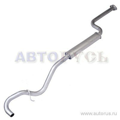 Резонатор ваз 2123 с 2003г. евро-2 (закатной) ижорский глушитель 135982