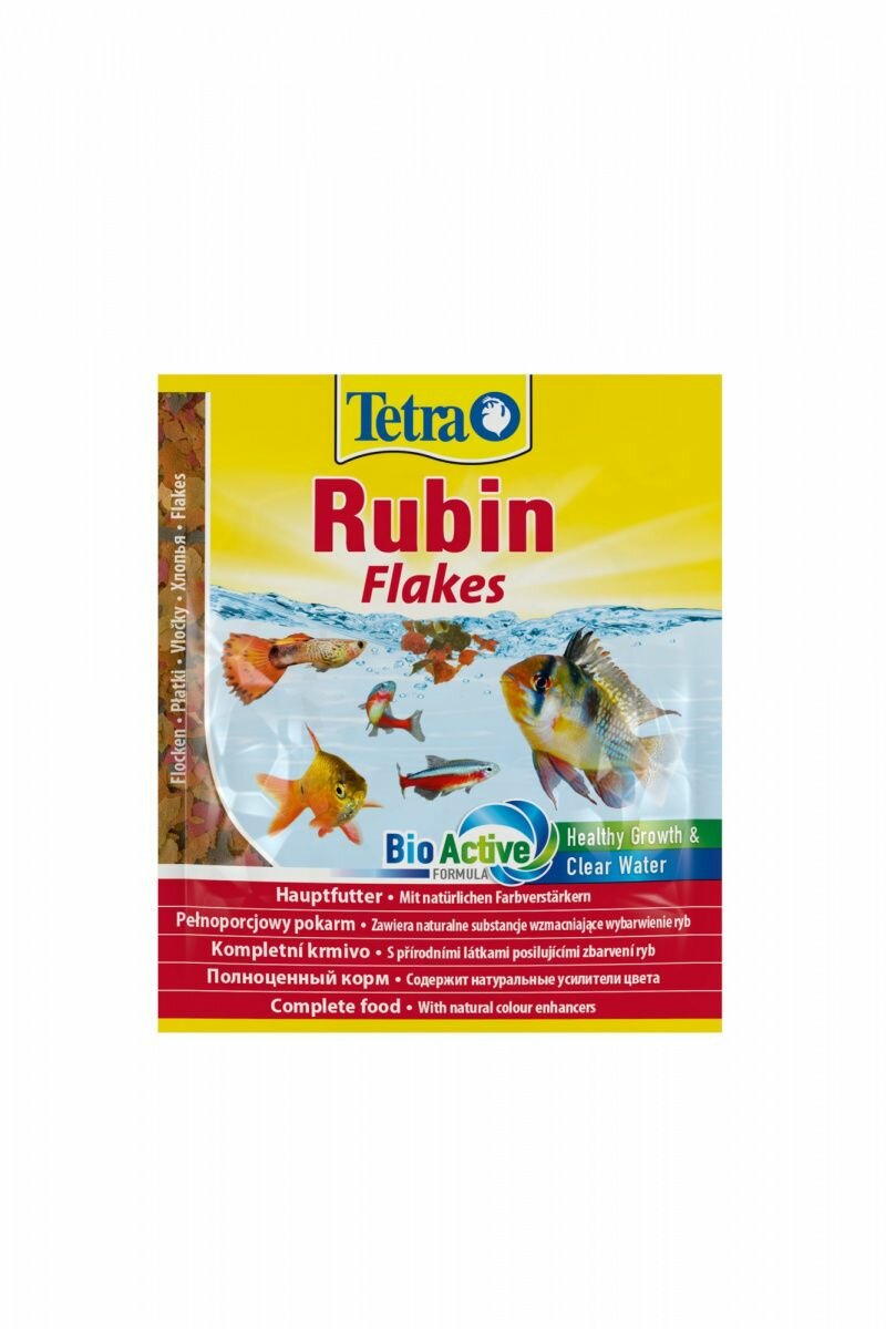 Tetra Rubin Flakes корм для всех видов рыб 12гр