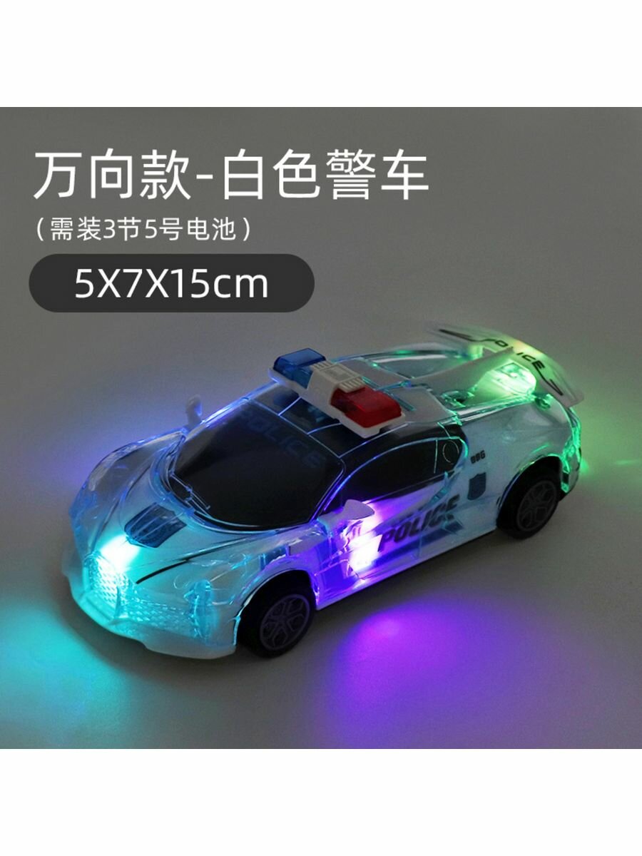 Полицейская машина музыкальная со светом