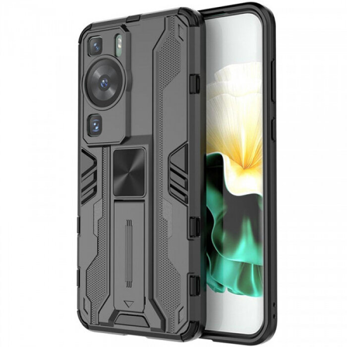 Galvatron Противоударный чехол-подставка для Huawei P60 / P60 Pro с защитой камеры