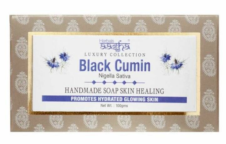 Aasha Herbals Мыло ручной работы Черный тмин, 100 гр