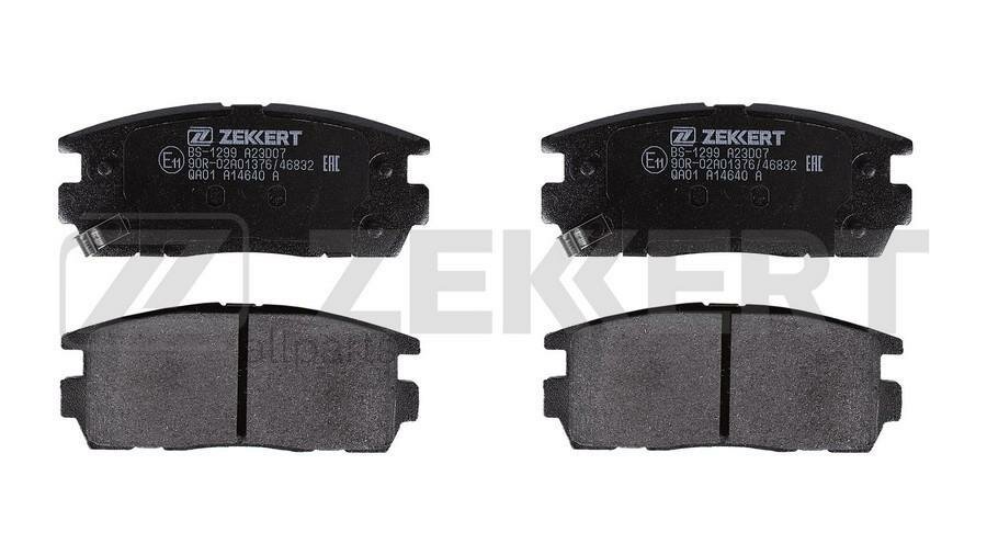 ZEKKERT BS-1299 Колодки торм. диск. задн. Chevrolet Captiva (C100 C140) 06- Opel Antara 06-