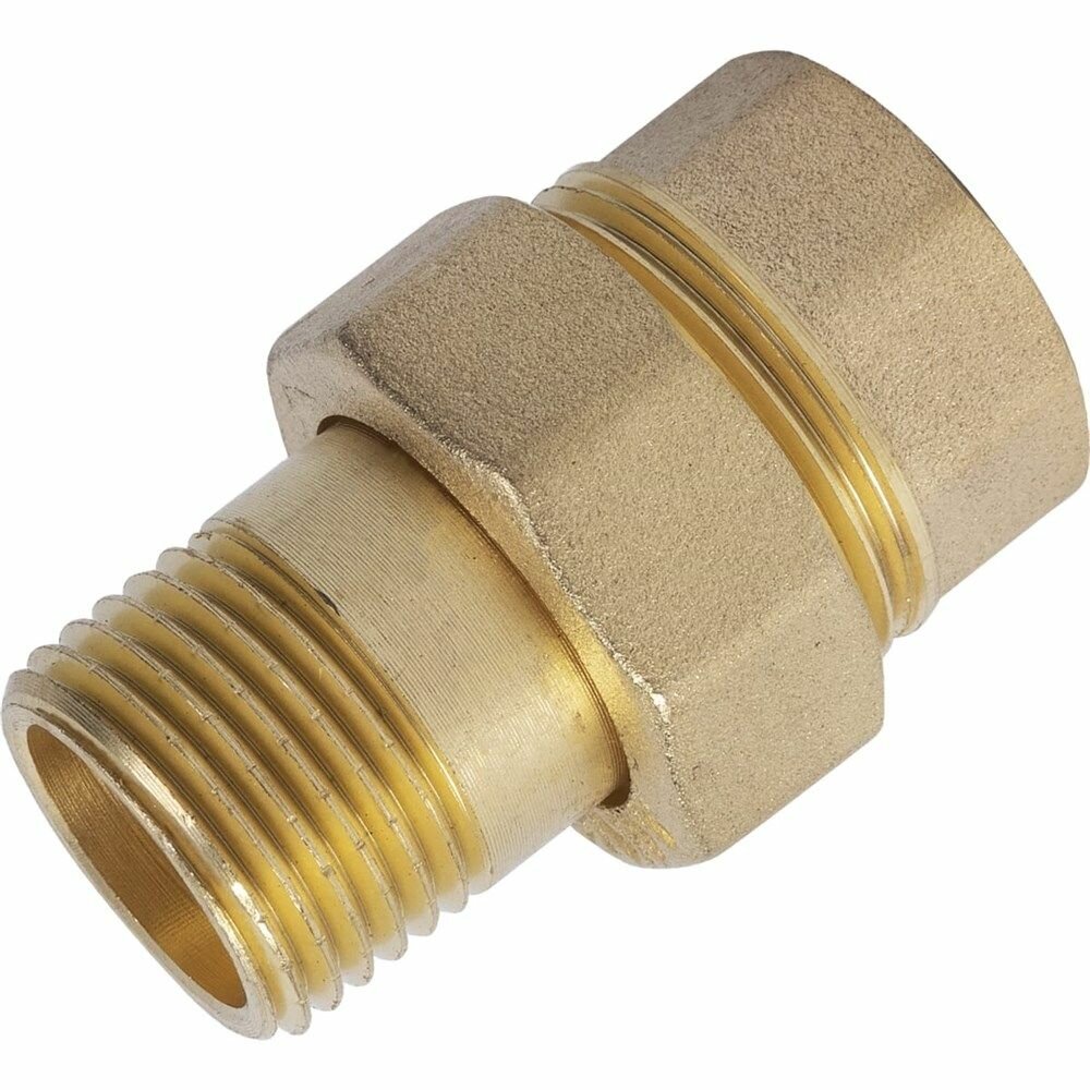 Муфта американка 1/2" прямая г./ш. латунь