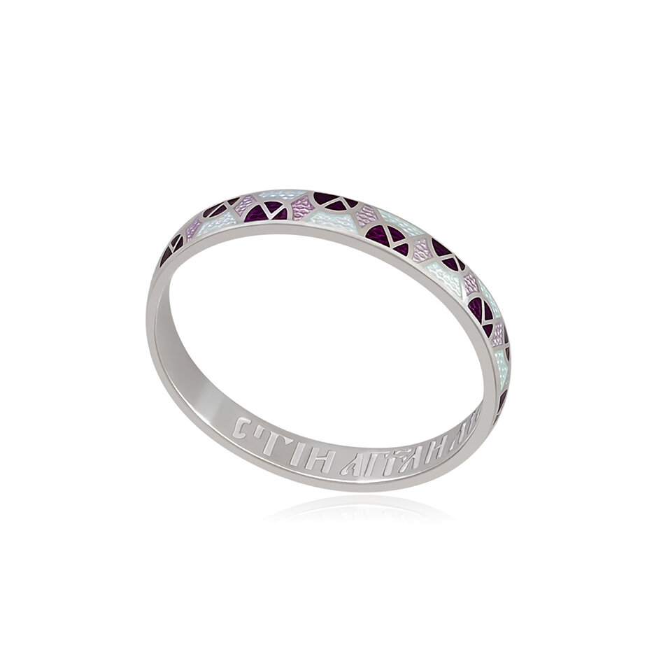 Кольцо FILLART, серебро, 925 проба, эмаль