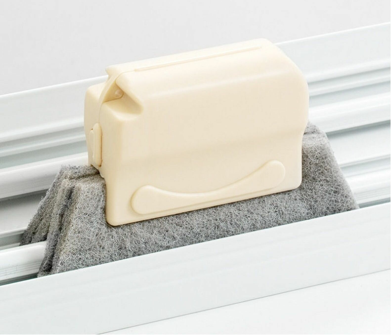 Хозяйственная щетка, губка для мытья окон, уборки дома кухни Бежевая