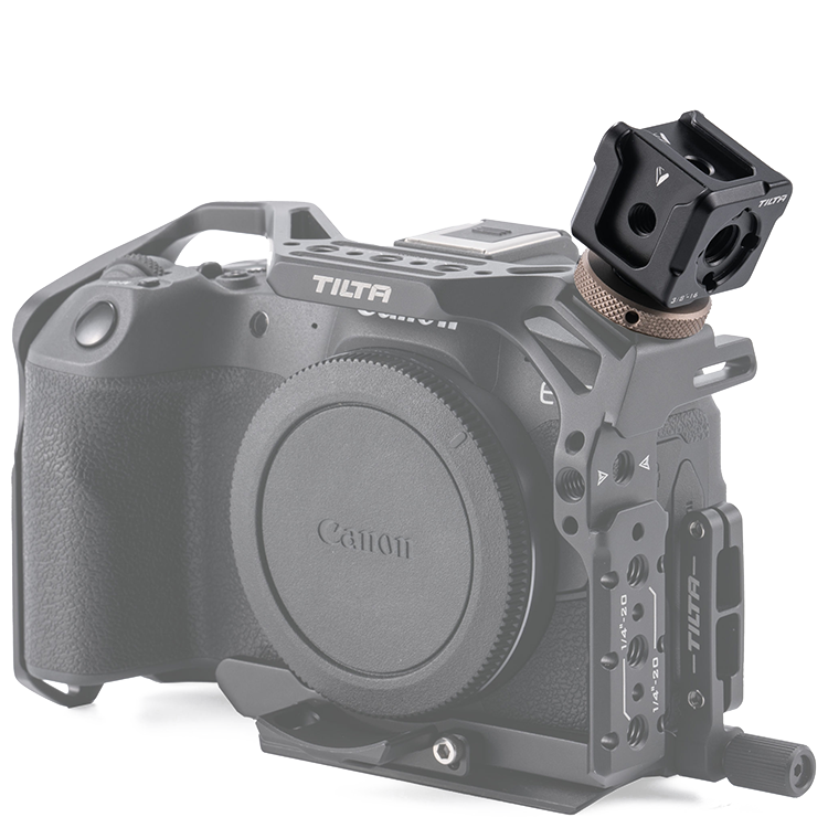 Крепление Tilta Multi-Functional Cold Shoe Mounting Bracket Чёрное