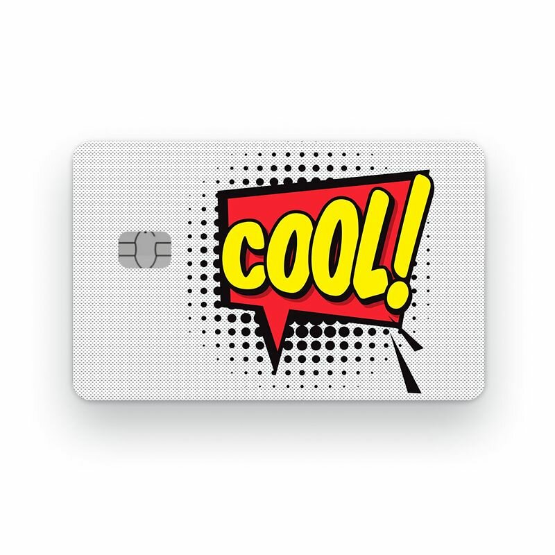 Наклейка для банковской карты ScreenTech, Cool