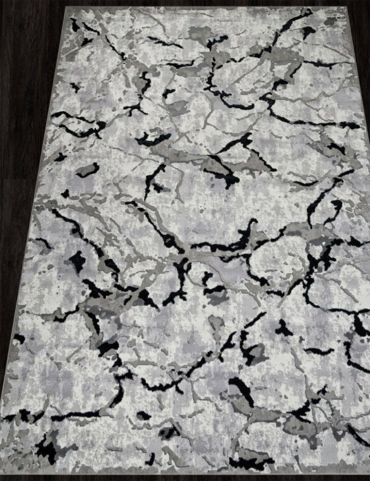 Ковер F289 - DARK GRAY - Прямоугольник - коллекция PALERMO (2 х 4 м)