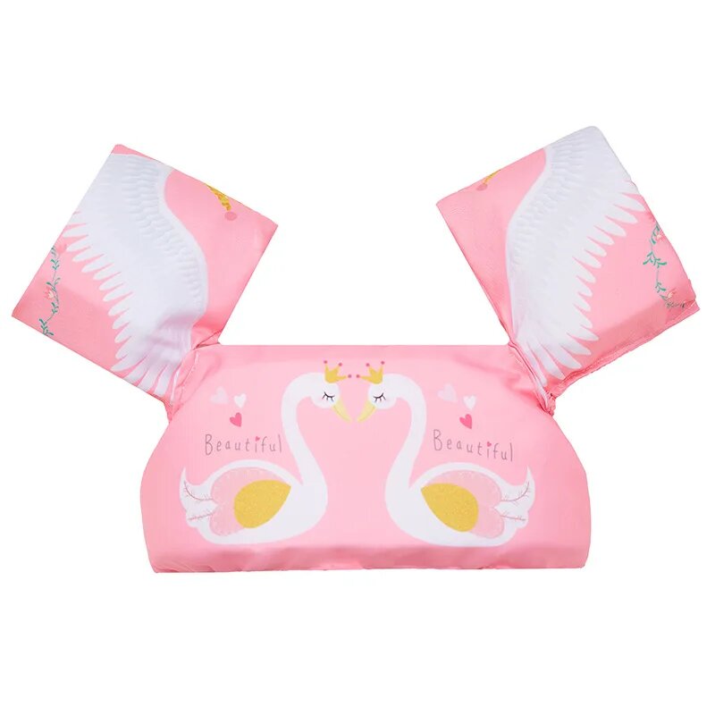 Спасательный жилет для плавания розовый Pink Swan