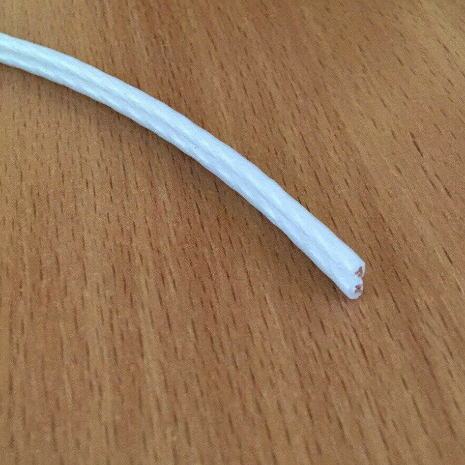 Кабель акустический с катушки двухжильный QED (C-QSM/100) Silver Micro, 1 м