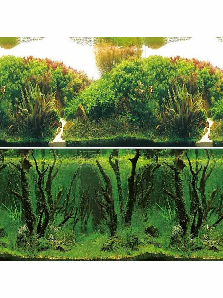 Фон Laguna 0,4*15м "Зеленые холмы/Подводный лес"