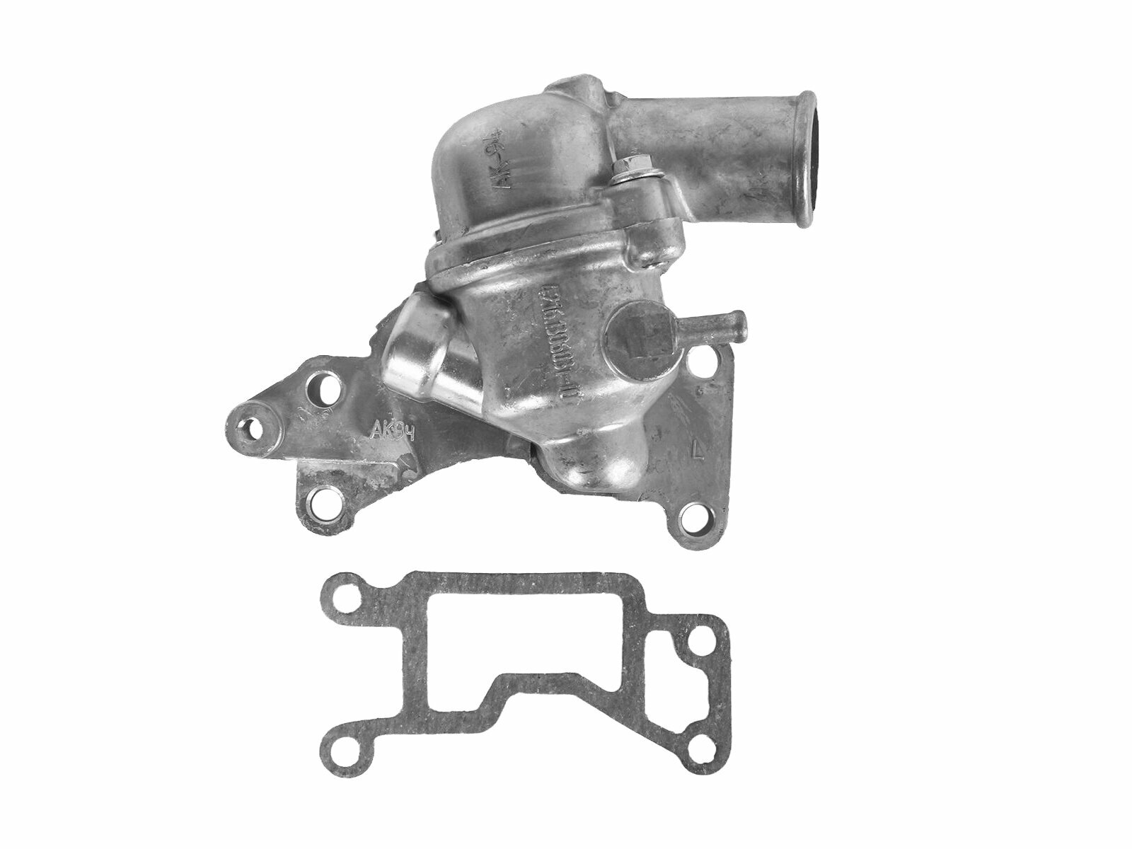 Корпус ГАЗ-3302 Бизнес дв. УМЗ-4216 ЕВРО-3, 4 термостата в сборе с корпусом под 3 штуцера 4216.1306008-20