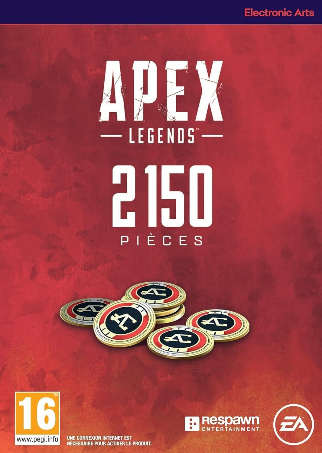 Пополнение счета Apex Legends на 2150 Coins / Код активации Монеты Apex / Подарочная карта / Gift Card (Россия) ПК