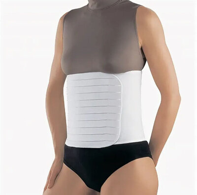 Абдоминальный бандаж, корсет послеоперационный, корректирующий, утягивающий живот XXXL