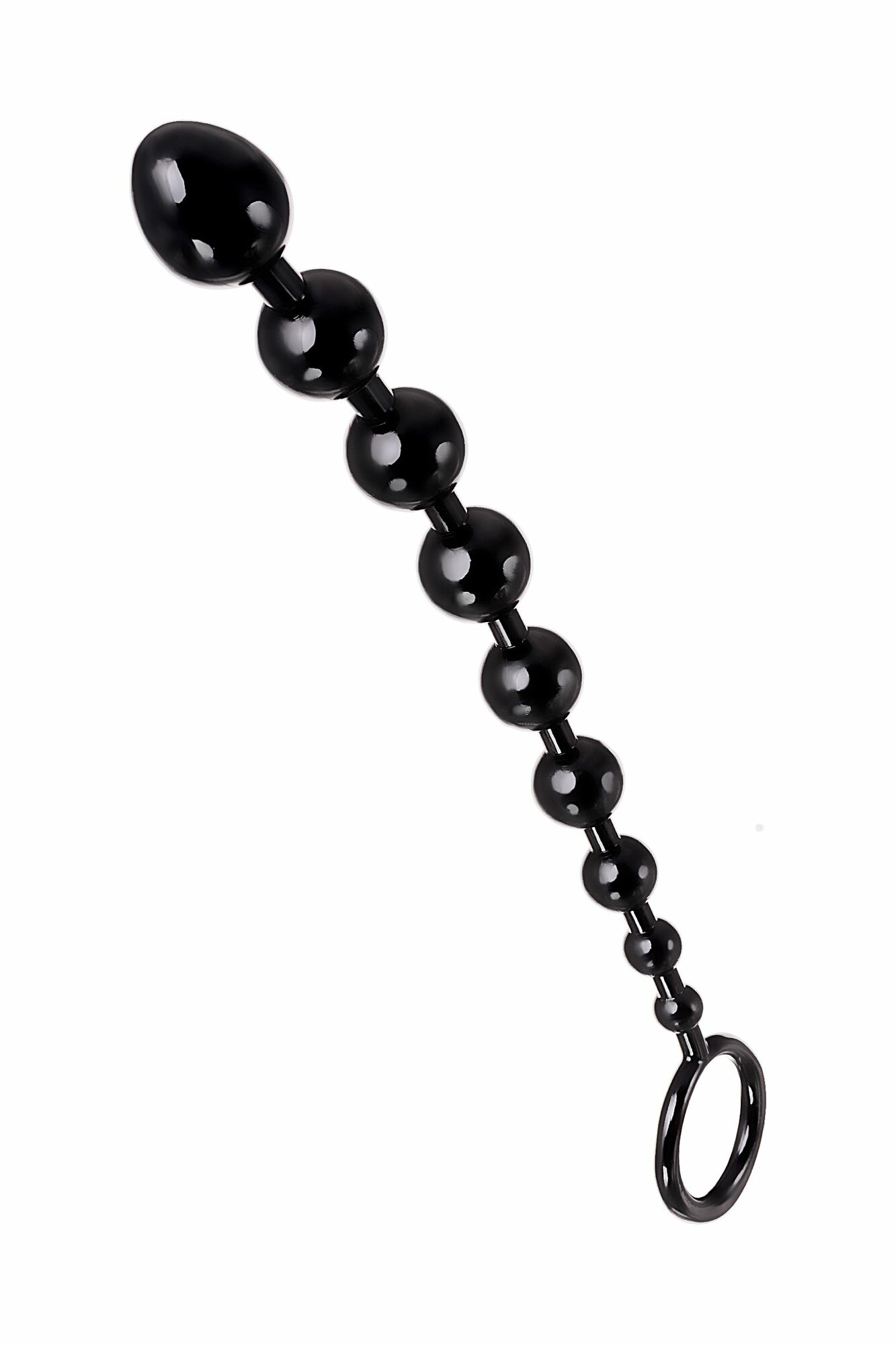Анальная цепочка Toyfa A-toys Talis, TPE, черный, 28,3 см Toyfa Анальная цепочка Toyfa A-toys Talis, TPE, черный, 28,3 см