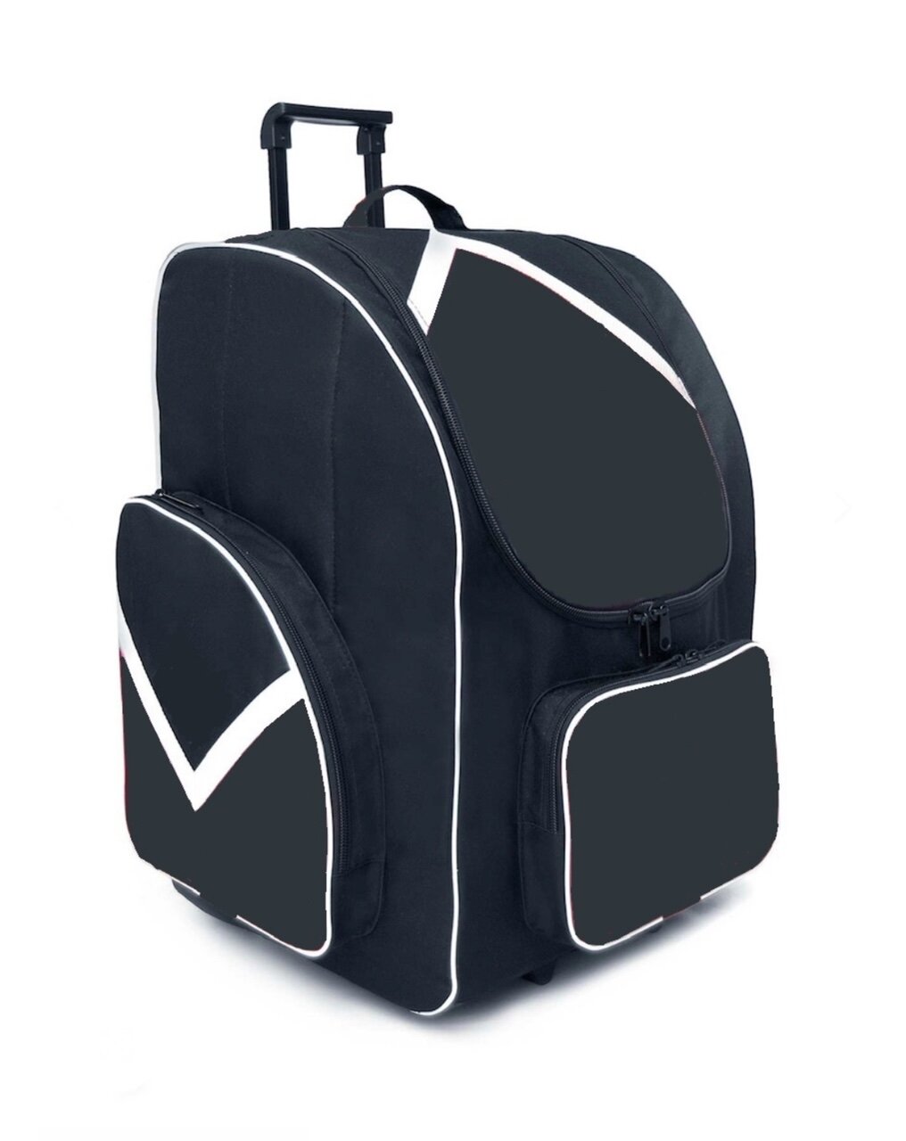 Хоккейный баул рюкзак на колесах junior lait, черный, 62х42,37см