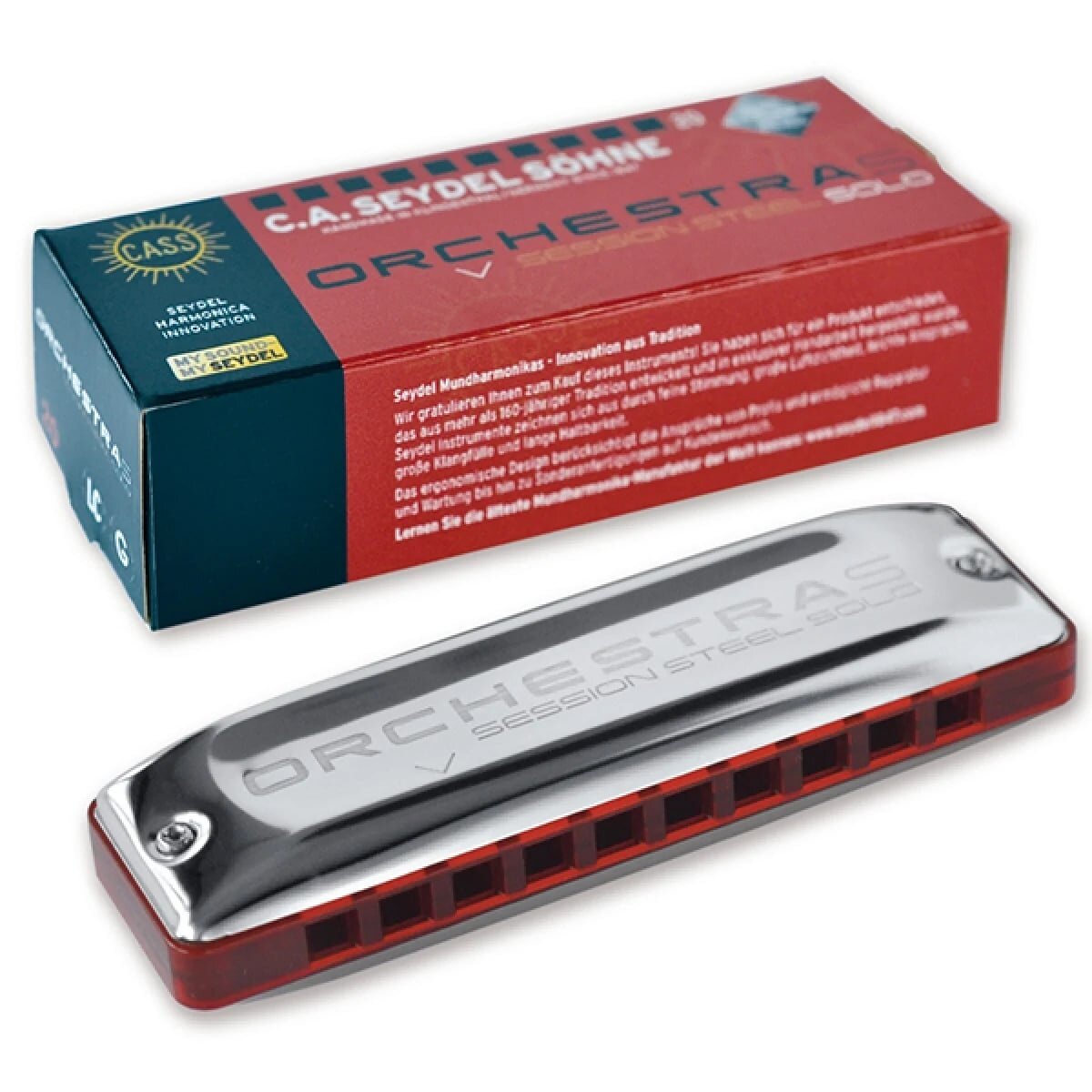 Губная гармошка, Seydel Sohne 10330LC Orchestra S LC