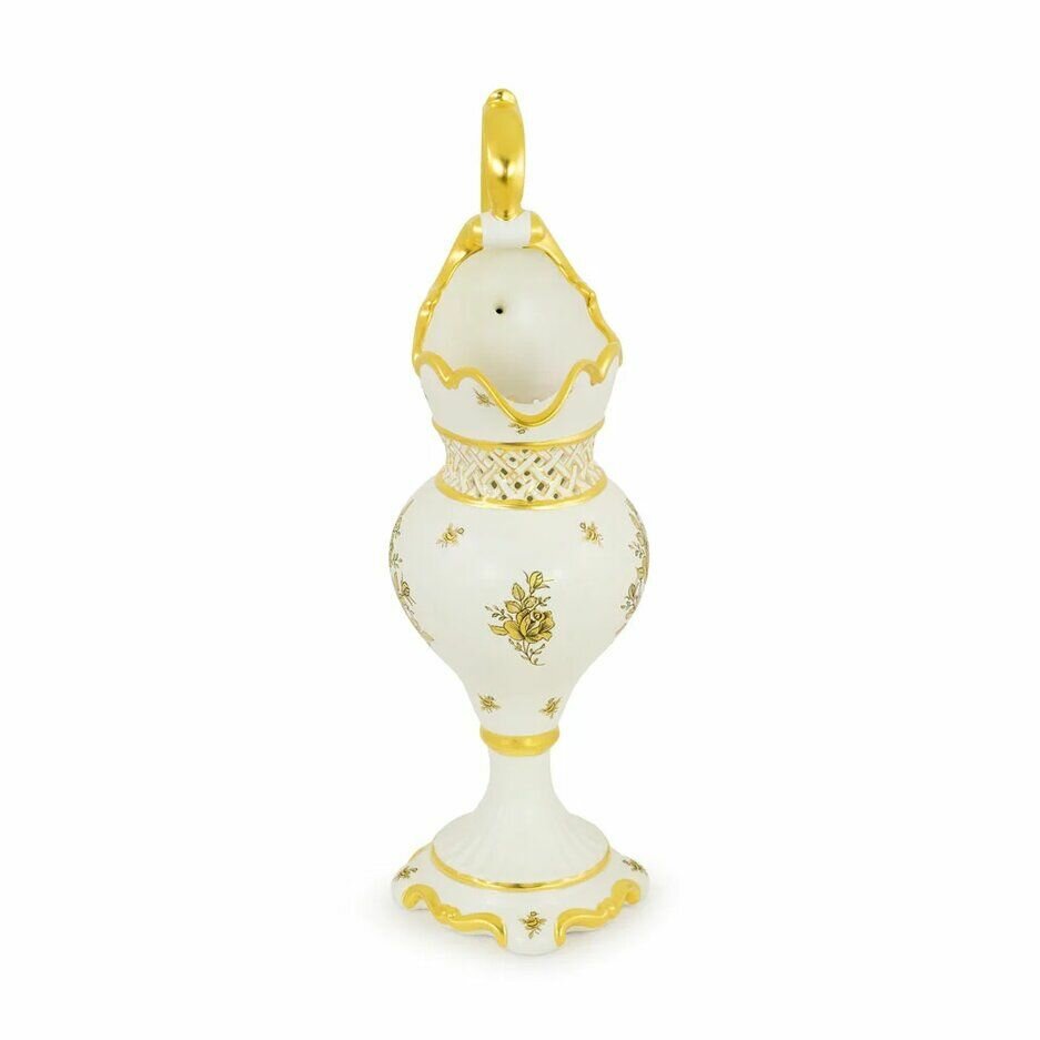 Кувшин MIGLIORE FIORI GOLD, керамика, античный стиль, для воды и сока, 58см, Италия — фото 1