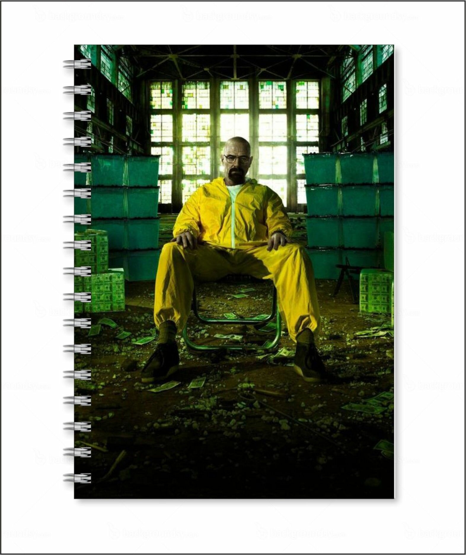 Тетрадь формата А5 "Во все тяжкие"