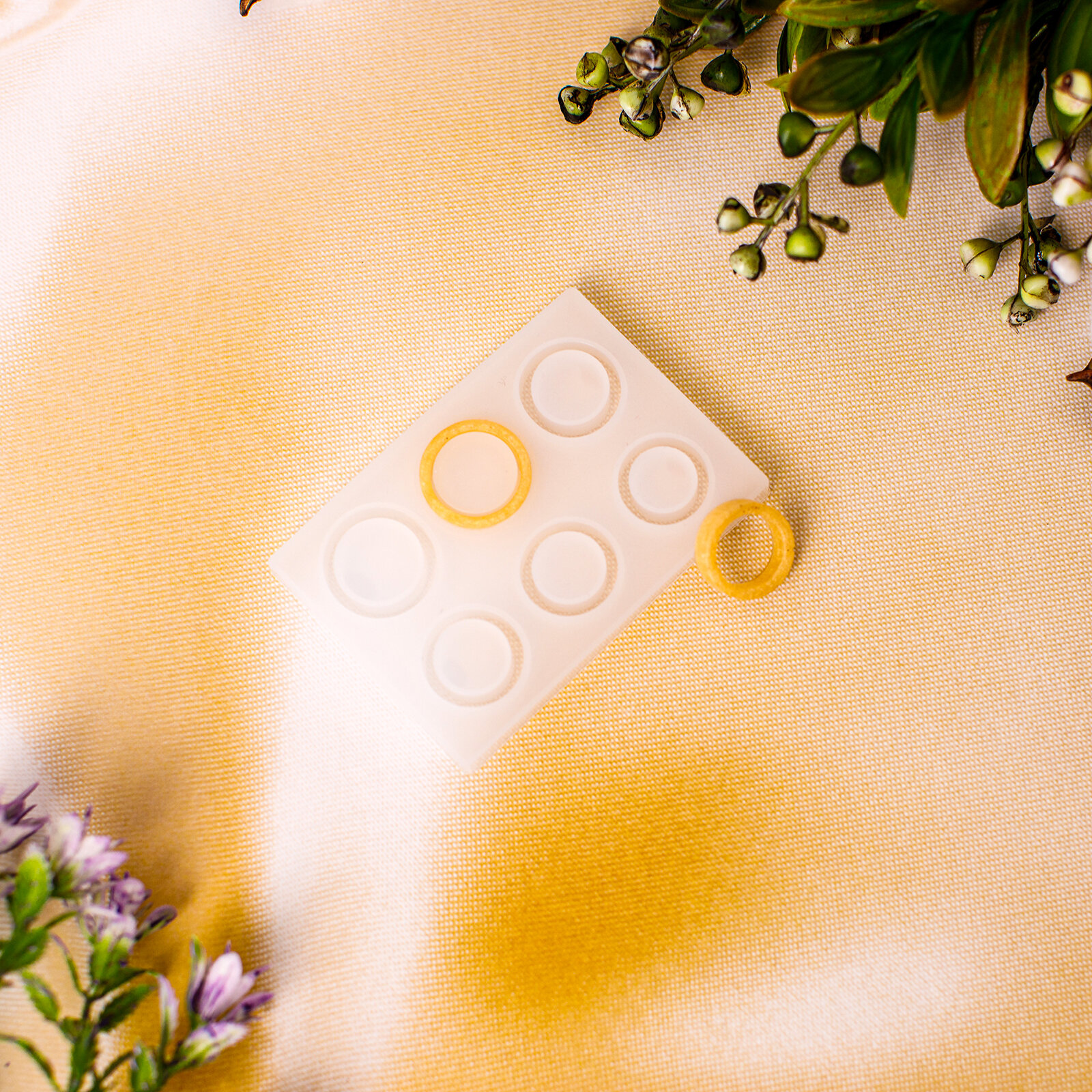 Молд силиконовый «Кольцо», 6 форм