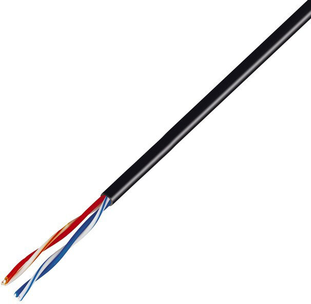 Кабель информационный UTP 2PR 24AWG Cat.5e, Outdoor Rexant (бухта 305м) {01-0025}