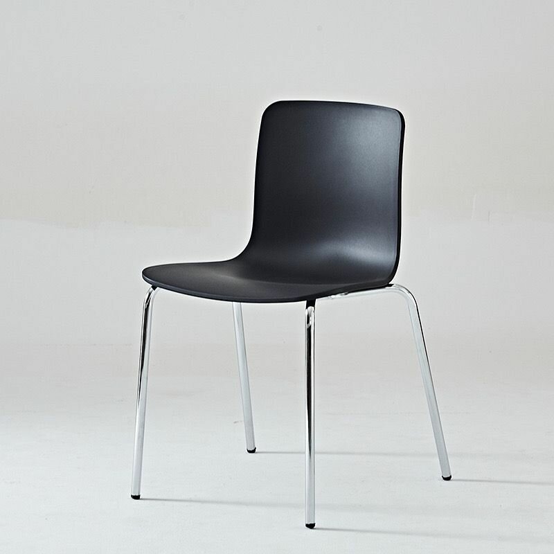 Стул пластиковый черный (2 шт.)