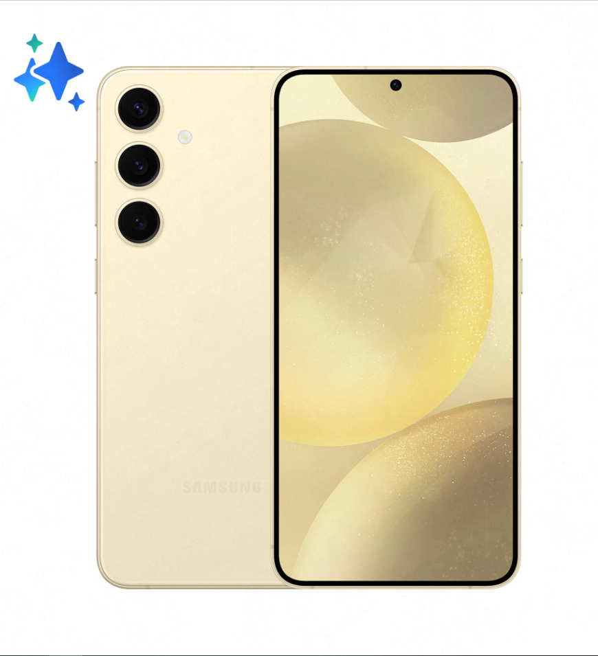 Смартфон Samsung Galaxy S24 Plus 12/256 ГБ, Dual: nano SIM + eSIM, Amber Yellow