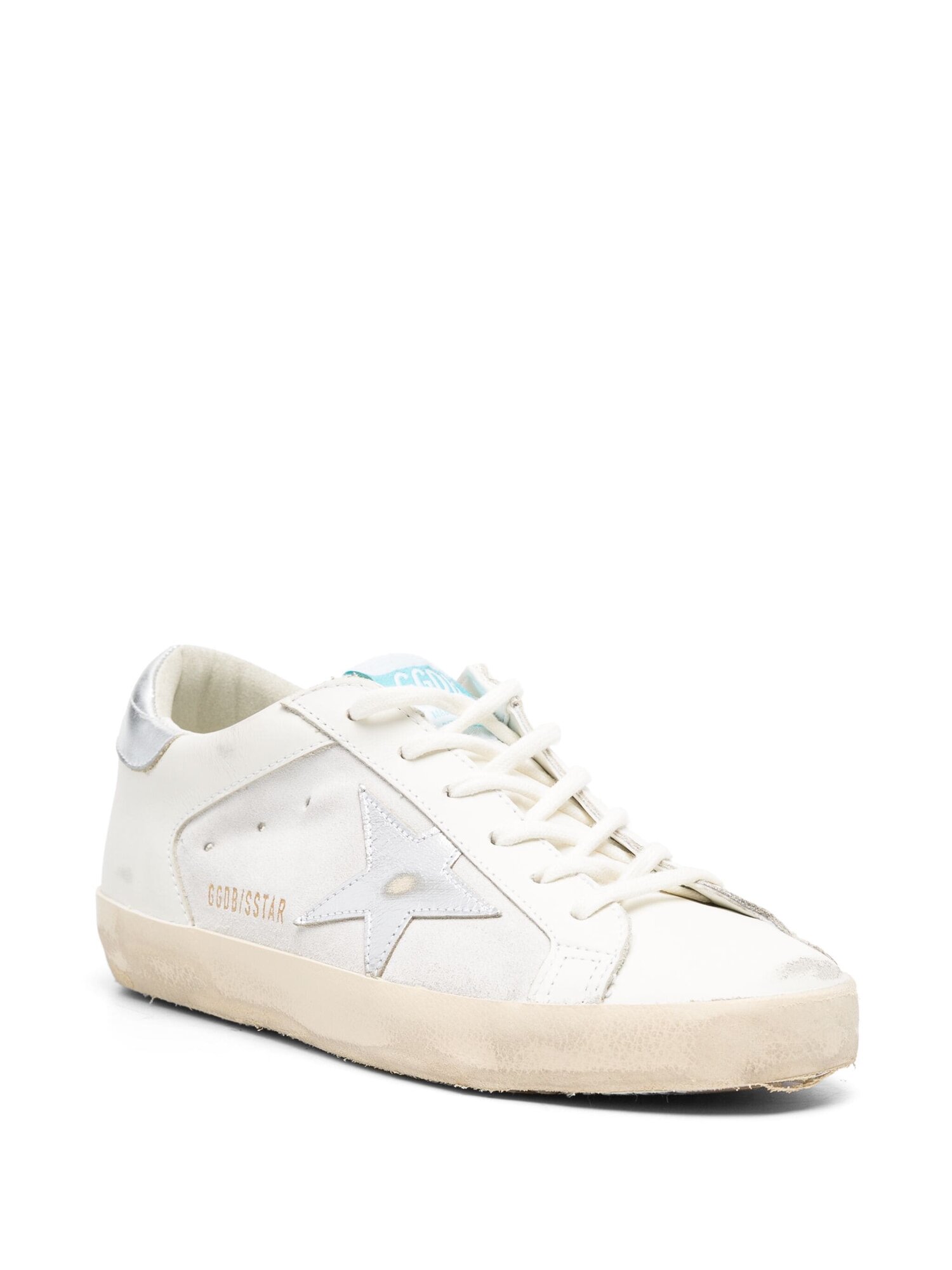 Кроссовки Golden Goose Super-Star, размер 42, бежевый/белый — фото 1