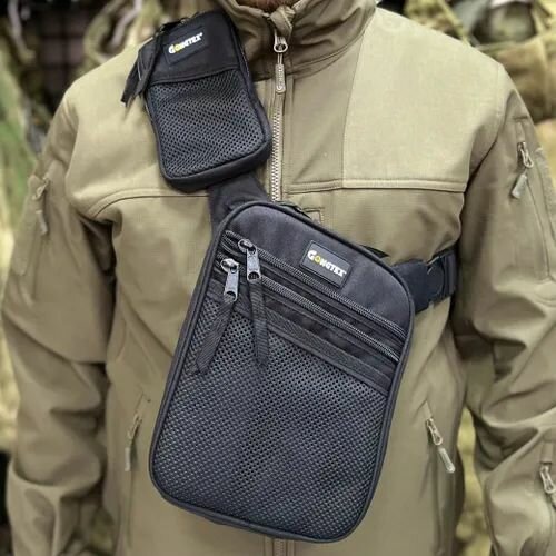 Сумка нагрудная через плечо/для скрытого ношения пистолета