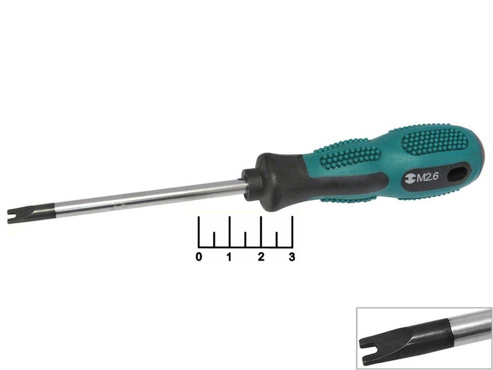 Отвертка U-образная 5*75мм M2.6