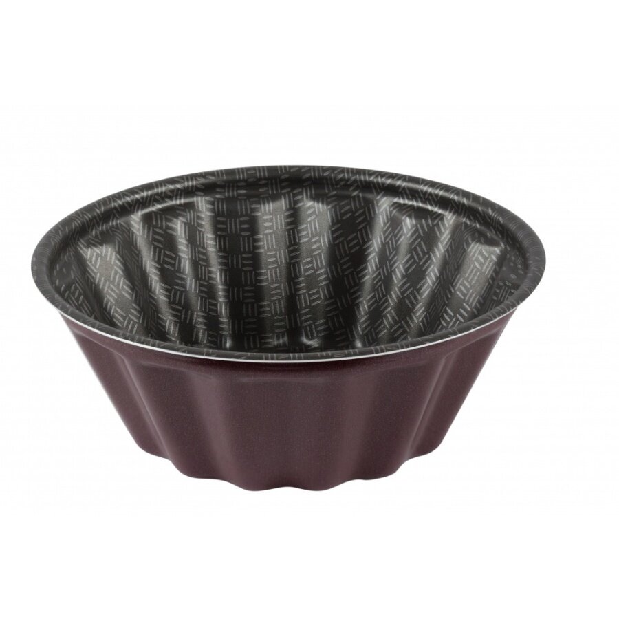 Форма для выпечки "Кружево", алюминий, антипригарное покрытие, круглая, 18x7.2 см - для приготовления различных видов выпечки, включая кексы, маффины, печенье.