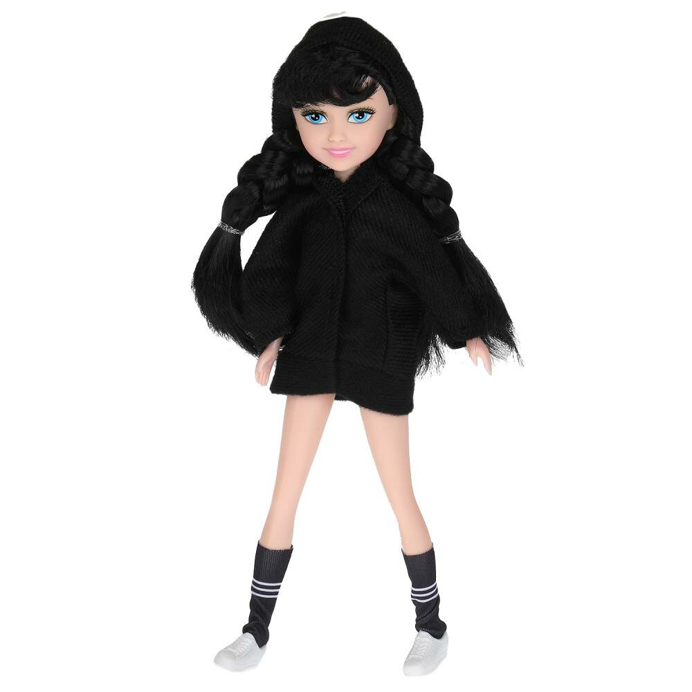 Кукла 23 см, i love wednesday, в платье LIKEE GIRL