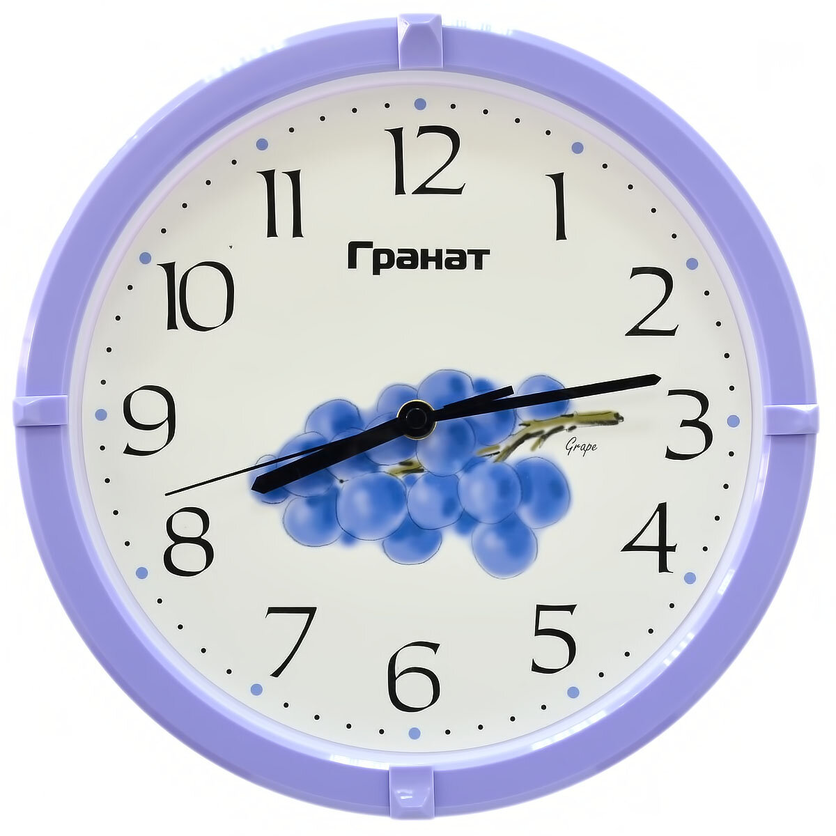 Часы настенные Ф-6802-3 гранат