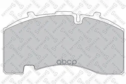 Колодки дисковые ! без пластин и р/к 29171 210.8x108x30 BPW, KNORR SB4309T (SK7) Stellox арт. 8501430SX