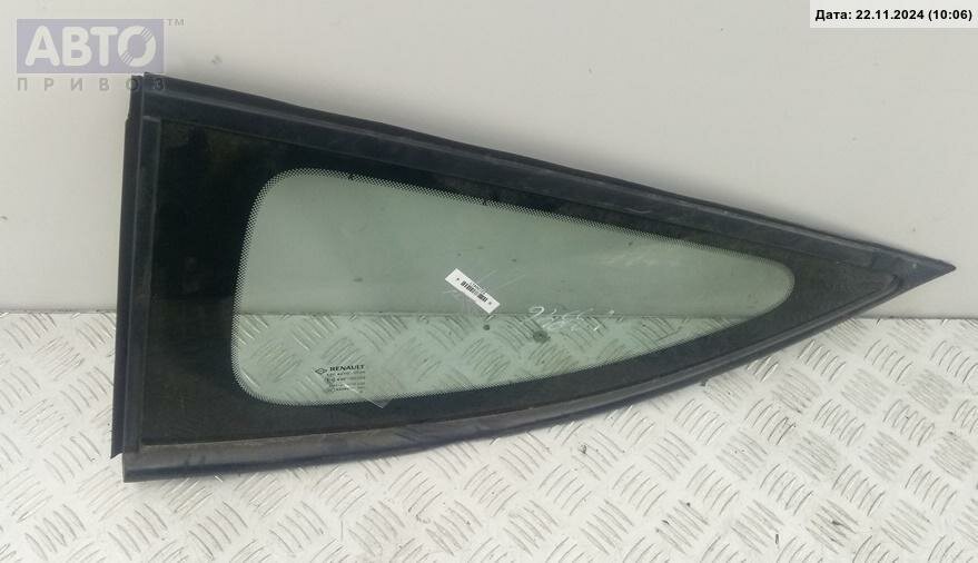 Стекло кузовное боковое заднее левое Renault Megane 3 (2008-2016)
