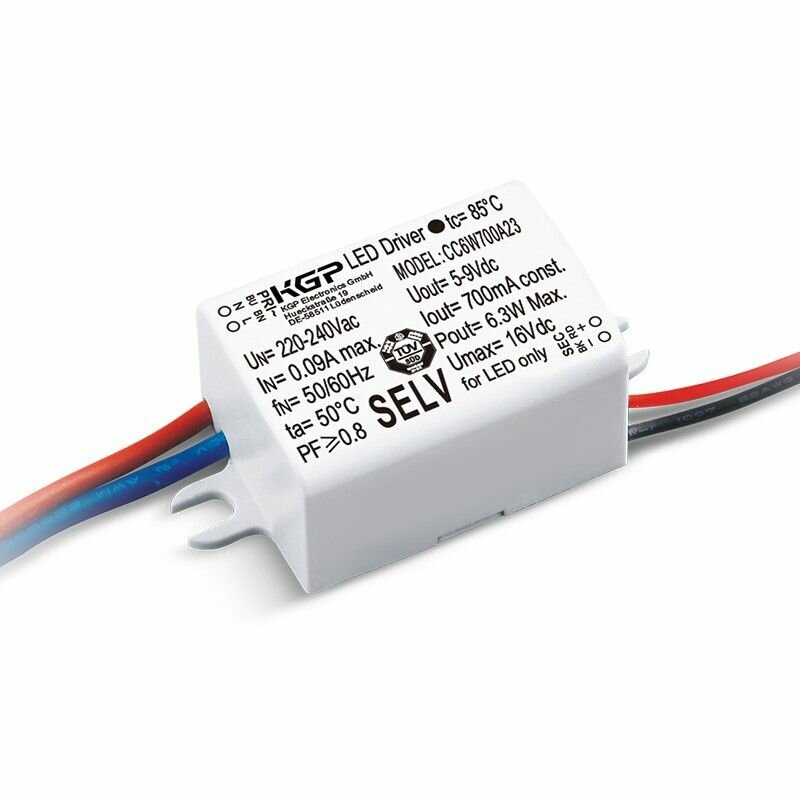 LED-драйвер 7Вт AC-DC KGP CC6W200A23