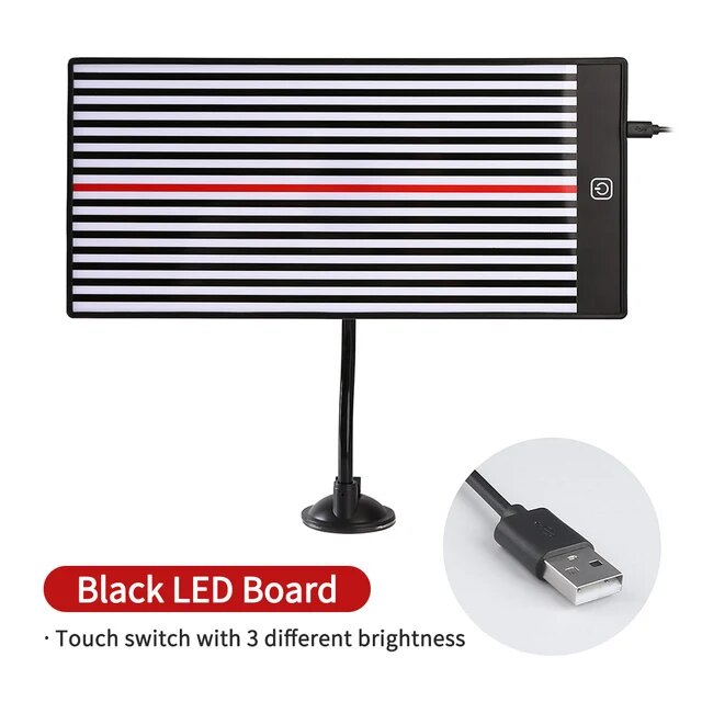 Super PDR Tools Dent Reflector LED pdr Лампа Line Board Light Инструменты для ремонта вмятин Детектор вмятин Использование для удаления вмятин на кузове автомобиля Black LED Board